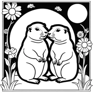 5 Free Prairie Dog Coloring Pages | Lulu Pages 🎨