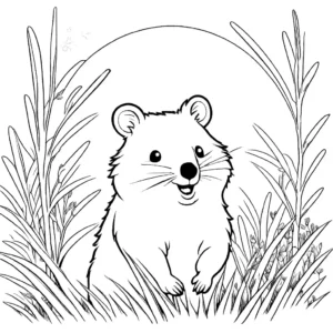 100+ Quokka Coloring Pages for Free • Lulu Pages